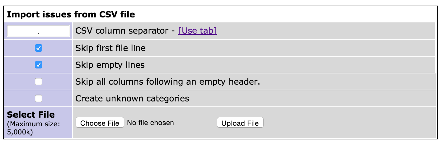 Import a CSV file into MantisBT – devZing Knowledge Base Import a CSV file into MantisBT – devZing Knowledge Base