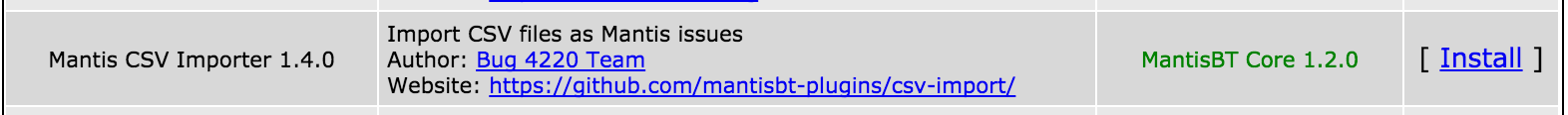 Import a CSV file into MantisBT – devZing Knowledge Base Import a CSV file into MantisBT – devZing Knowledge Base